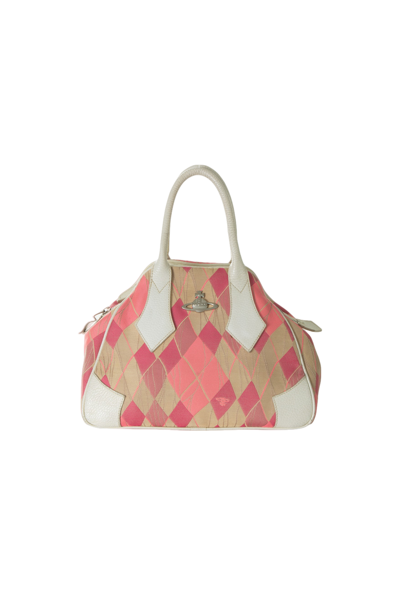 Vivienne Westwood Pink Argyle Bag - irvrsbl