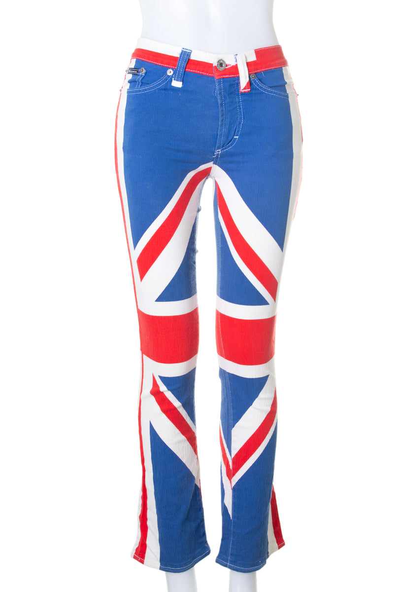 Dolce and Gabbana Union Jack Jeans - irvrsbl